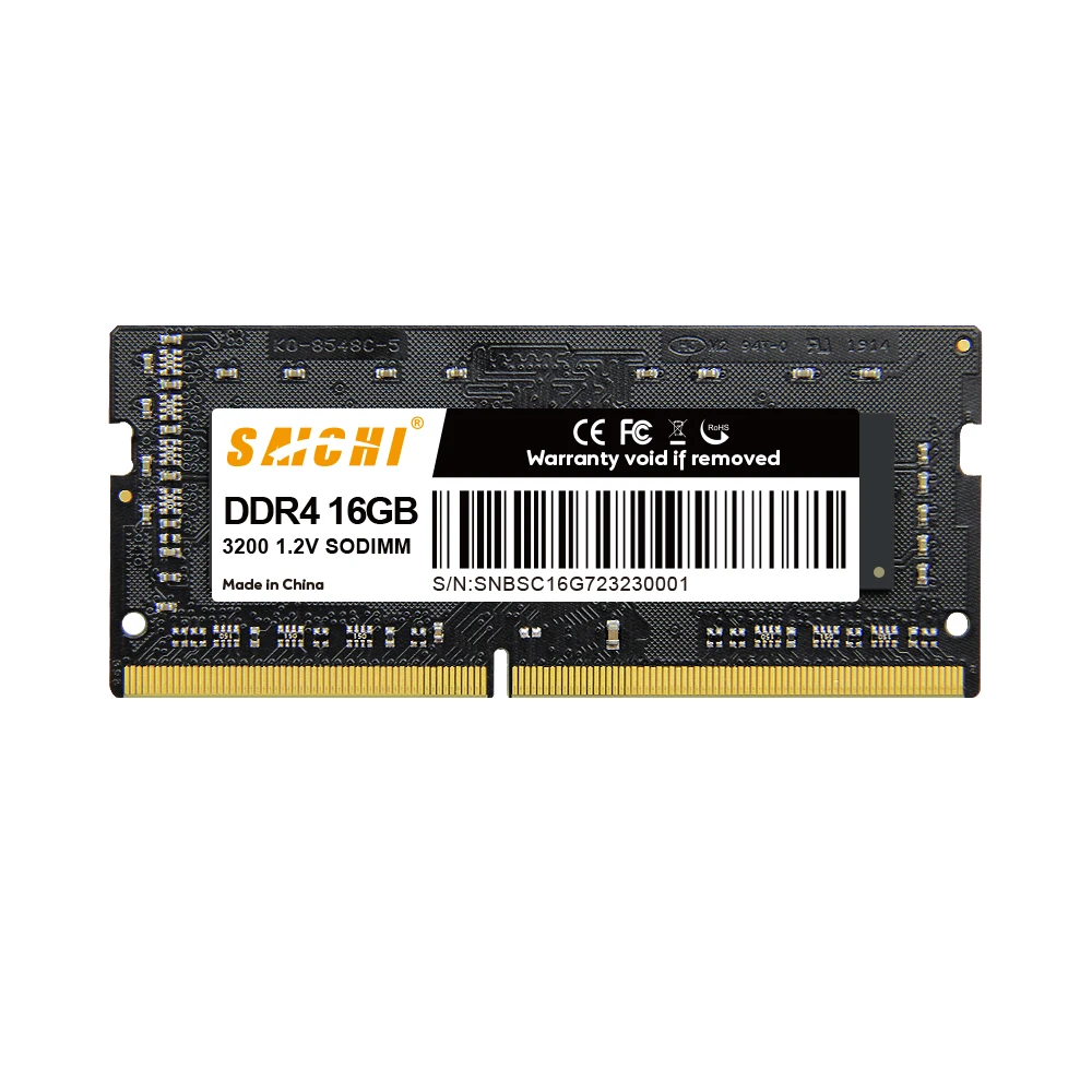SAICHI DDR4 memory 8gb 16gb 3200mhz memory suitable for laptop RMA ...