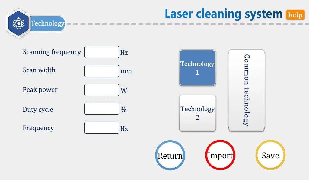 Sup22c New Model 3000w Laser Cleaning Head Laser Cleaning Gun Handheld ...
