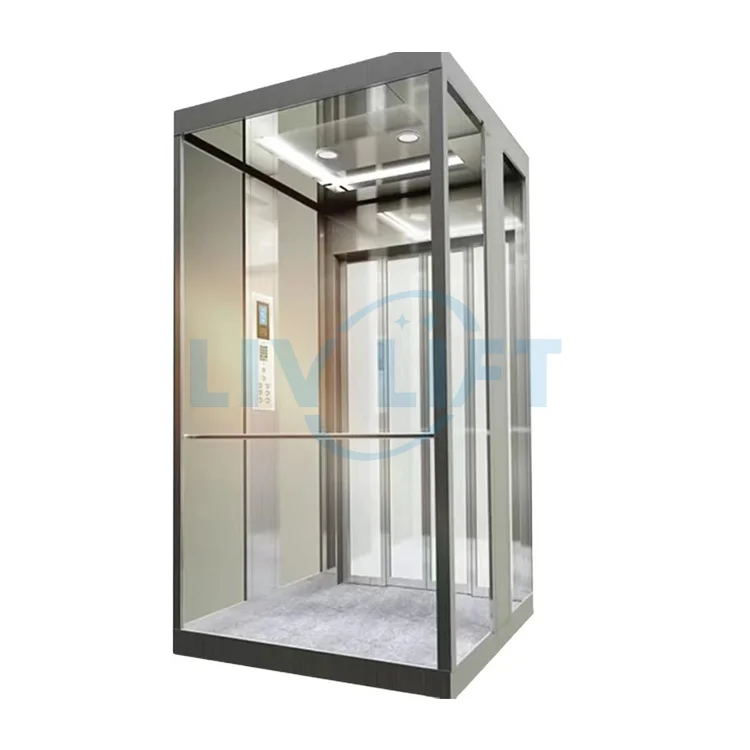 2-4 Floors Small Customized Hydraulic Residential Villa Home Elevator ...