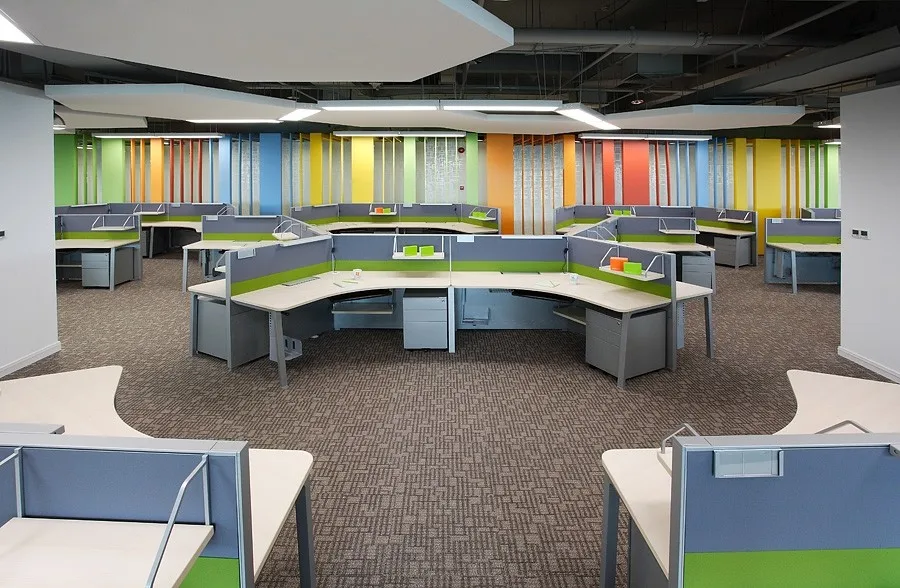 Customization Modern Luxury Mdf Office Triangle Partition Wall 3 6 ...