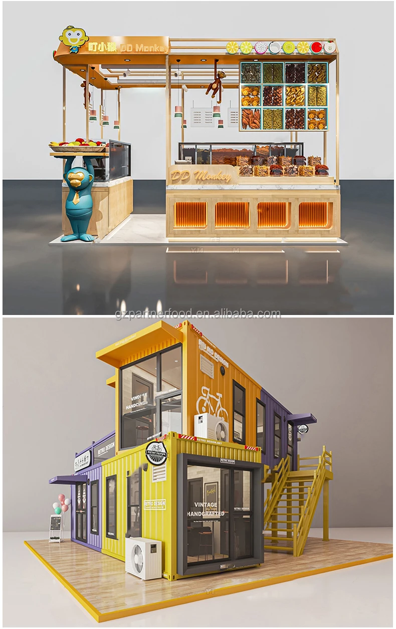 Container Restaurant Design - Commercial Kitchen Plans