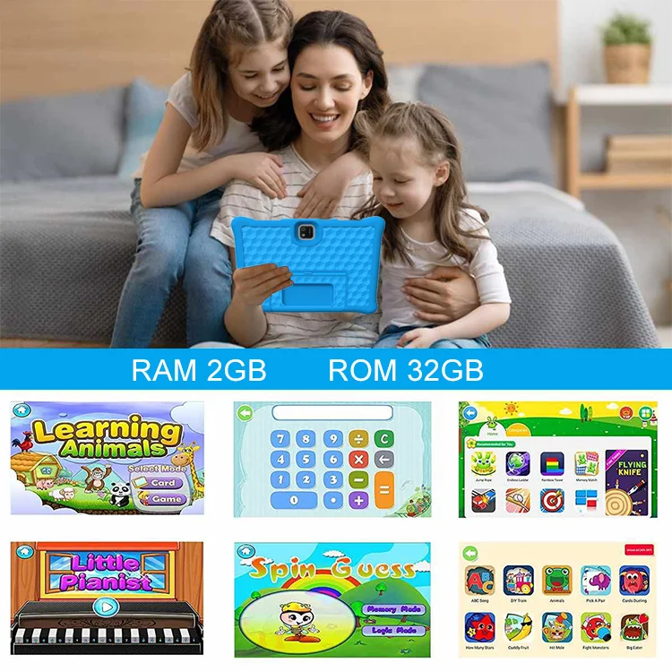 10.1 Inch Kids' Educational Tablettes Educatives Pour Enfants Touch ...