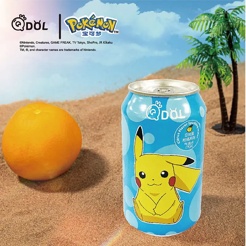 QDOL Sparkling Water - Enjoy Fruity, Carbonated Drinks