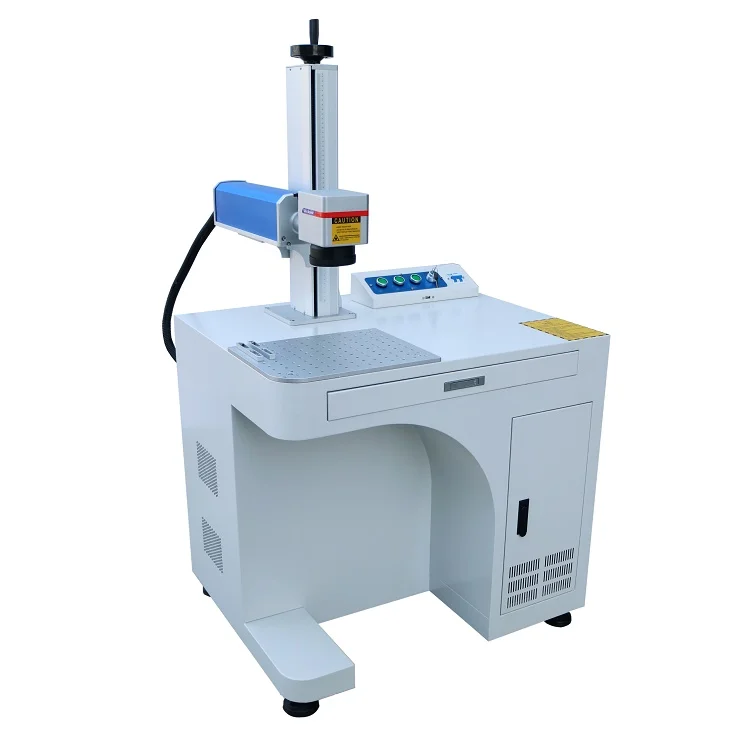 RTS Best Quality 20W 30W 50W 60W 80W 100W Fiber Laser Marking Engraving Cutting Machine for ...