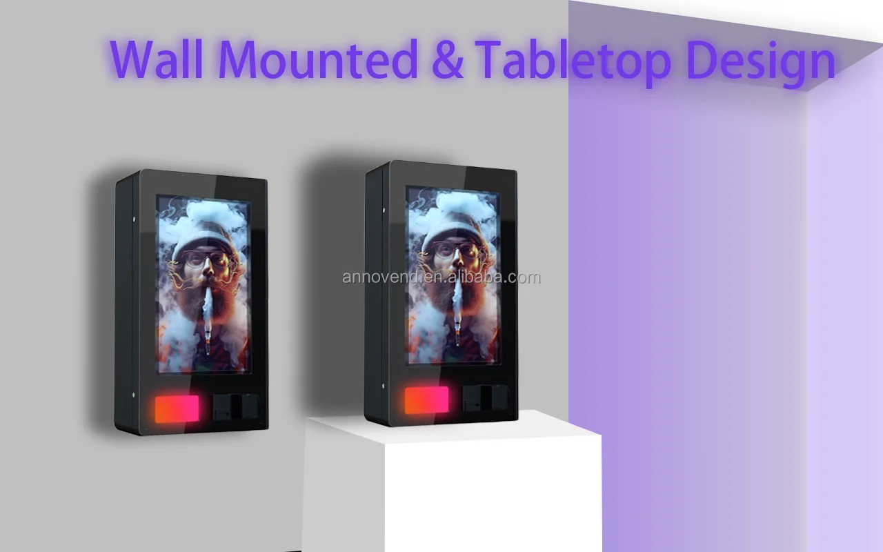 Wall Mount Digital Vending Machine For Ecig Beauty Cosmetic Makeup Nail ...