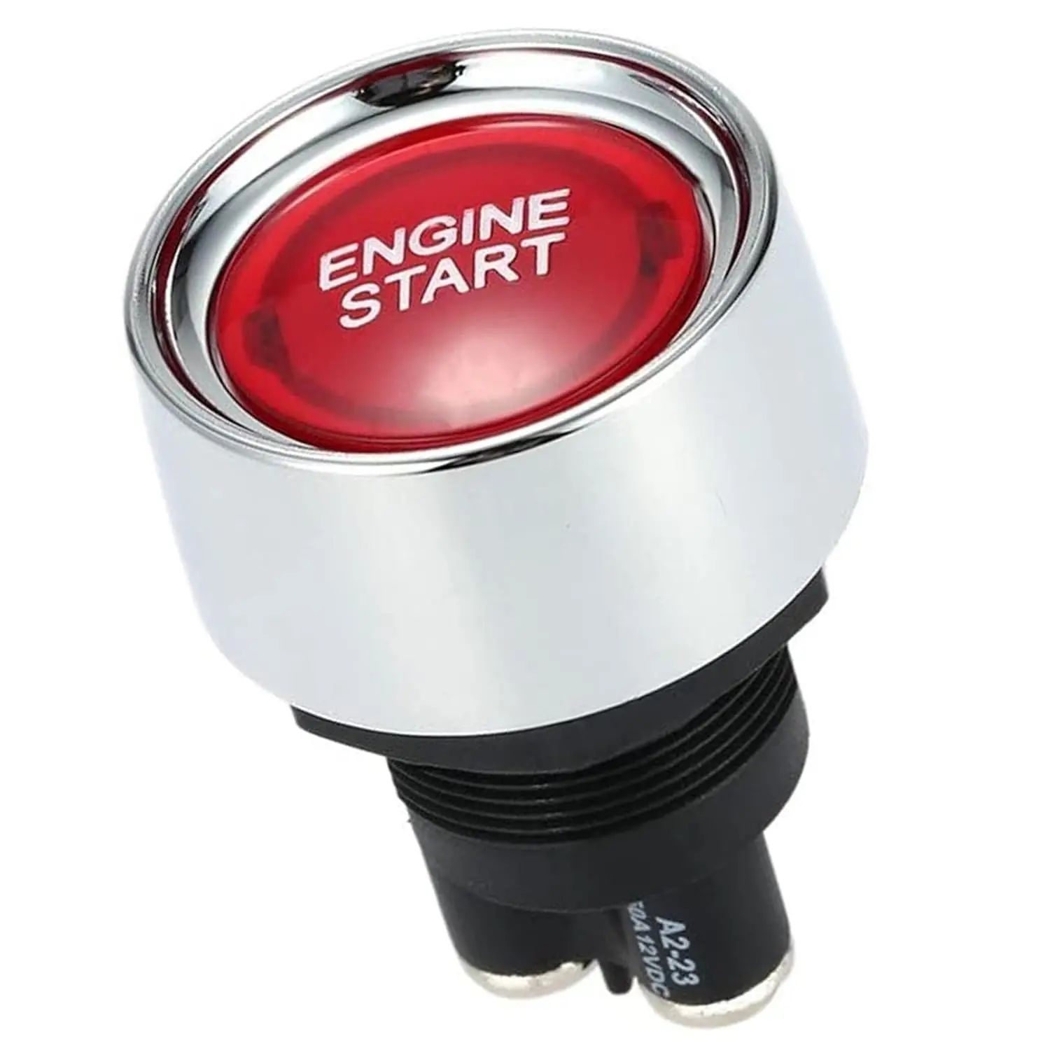 12v 50a Momentary Start Switch-engine Start Push Button Ignition Switch ...