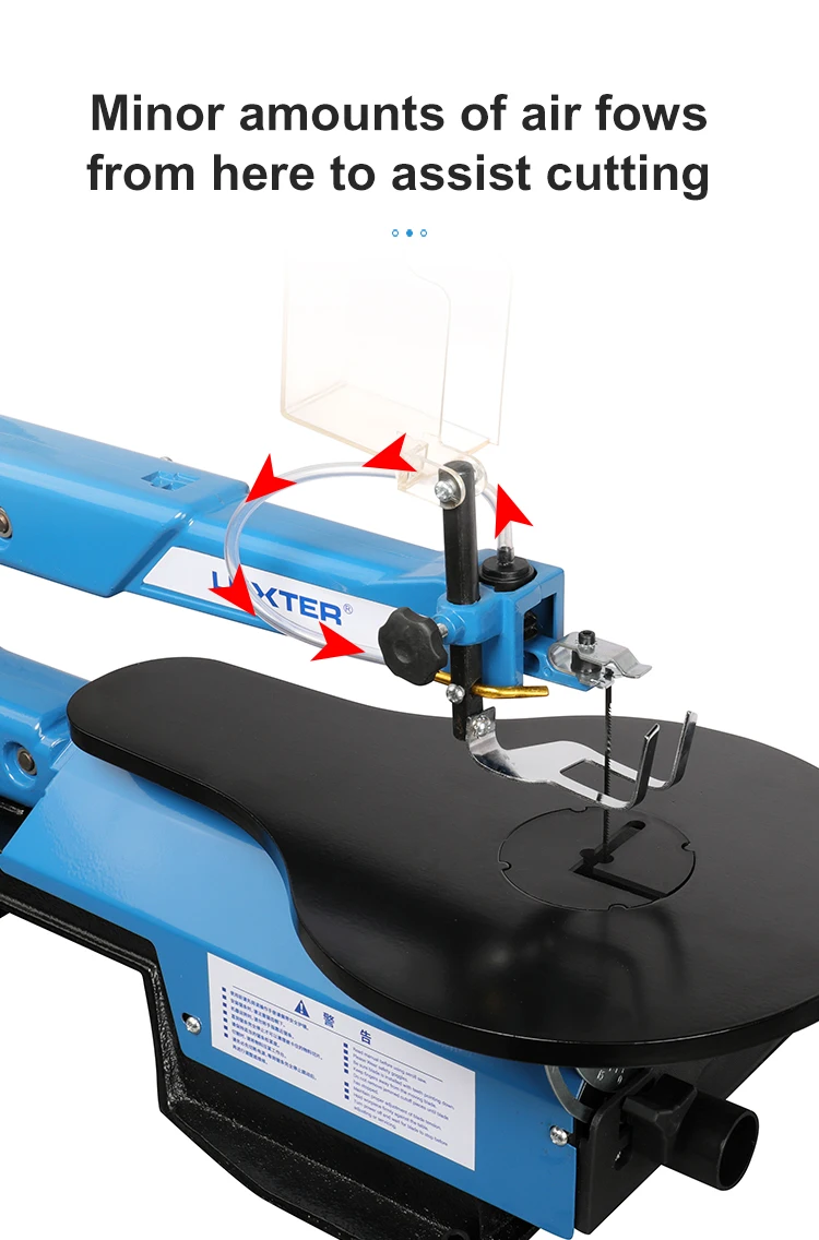 LUXTER Pro 16 Inch Variable Speed Scroll Saw - Economic & Efficient