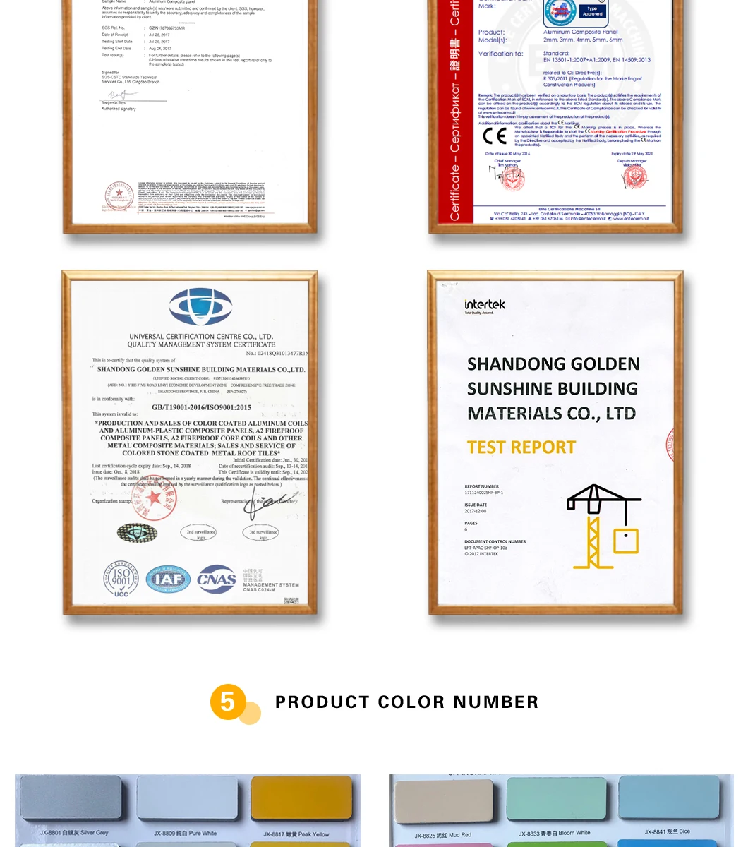 Aluminum Wall Cladding Materials Acp Panel Composite Exterior Cladding ...
