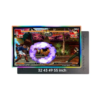 32'' 43'' Inch 4k Kiosk Rgb Light 10 Points Capacitive Touch Monitor ...