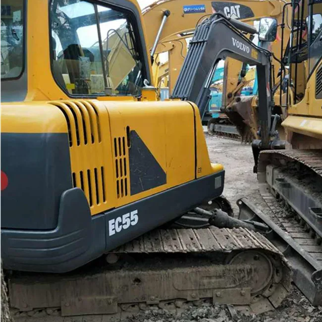 Used Excavators Mini Excavators Volvo Ec55 Ec55d Ex60 Construction ...