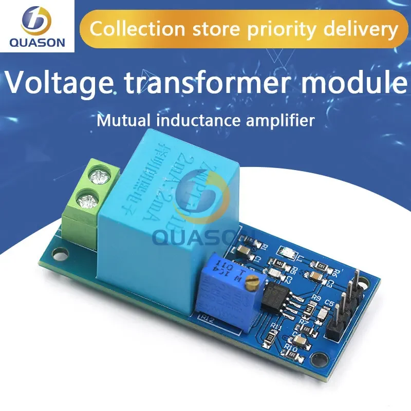 Active Single Phase Voltage Transformer Module Ac Output Voltage Sensor ...