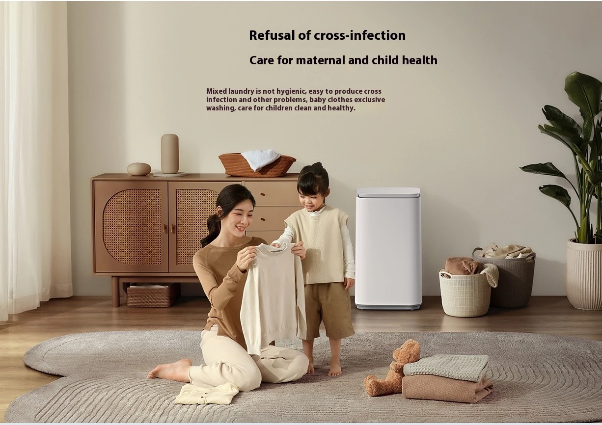 Mijia Mini Wave Wheel Washing Machine Pro 3kg - Efficient & Compact