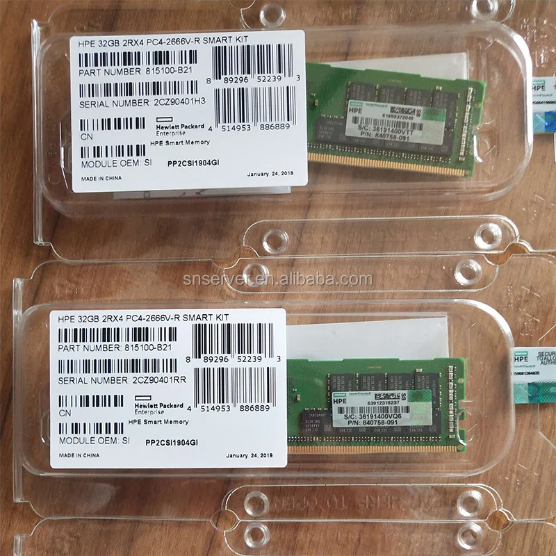 P64705-b21smart Memory Kit 96gb (1x96gb) Dual Rank X4 Ddr5-5600 Cas-46 ...