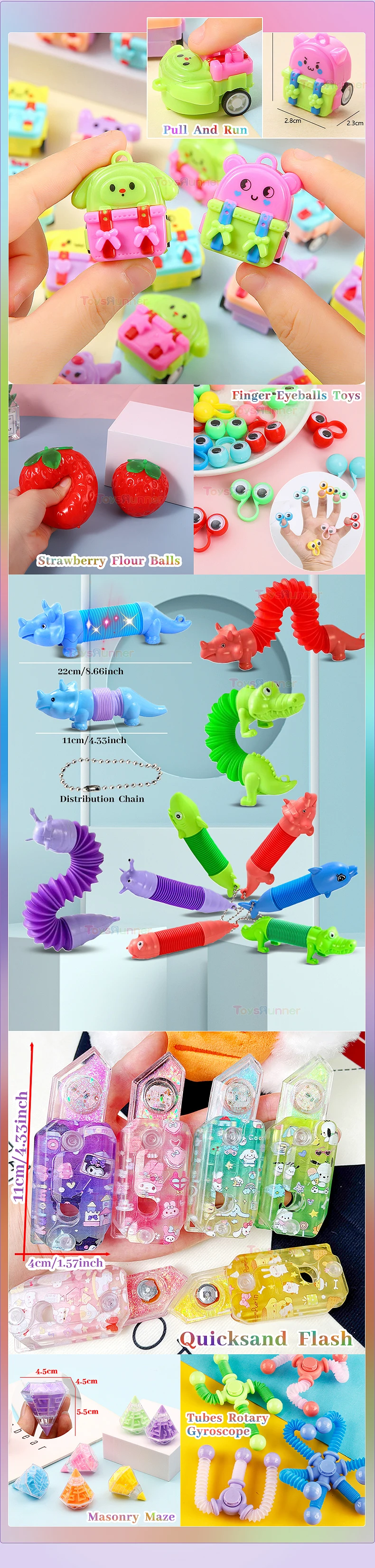 26 Piece 30pcs Relief Stress Ball Sensory Shot Gun Pop Custom Anti ...