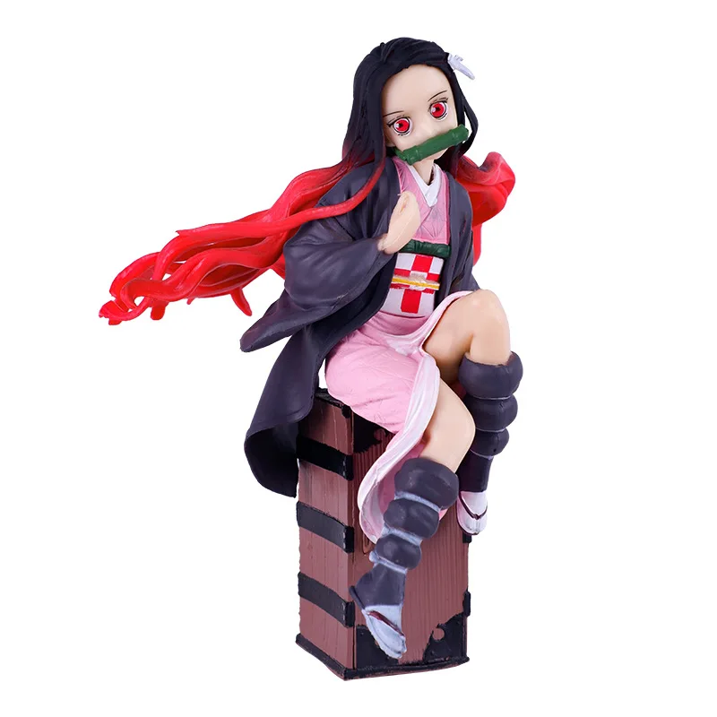 Japanese Anime Demon Slayer Nezuko Character Model Ornament Anime ...