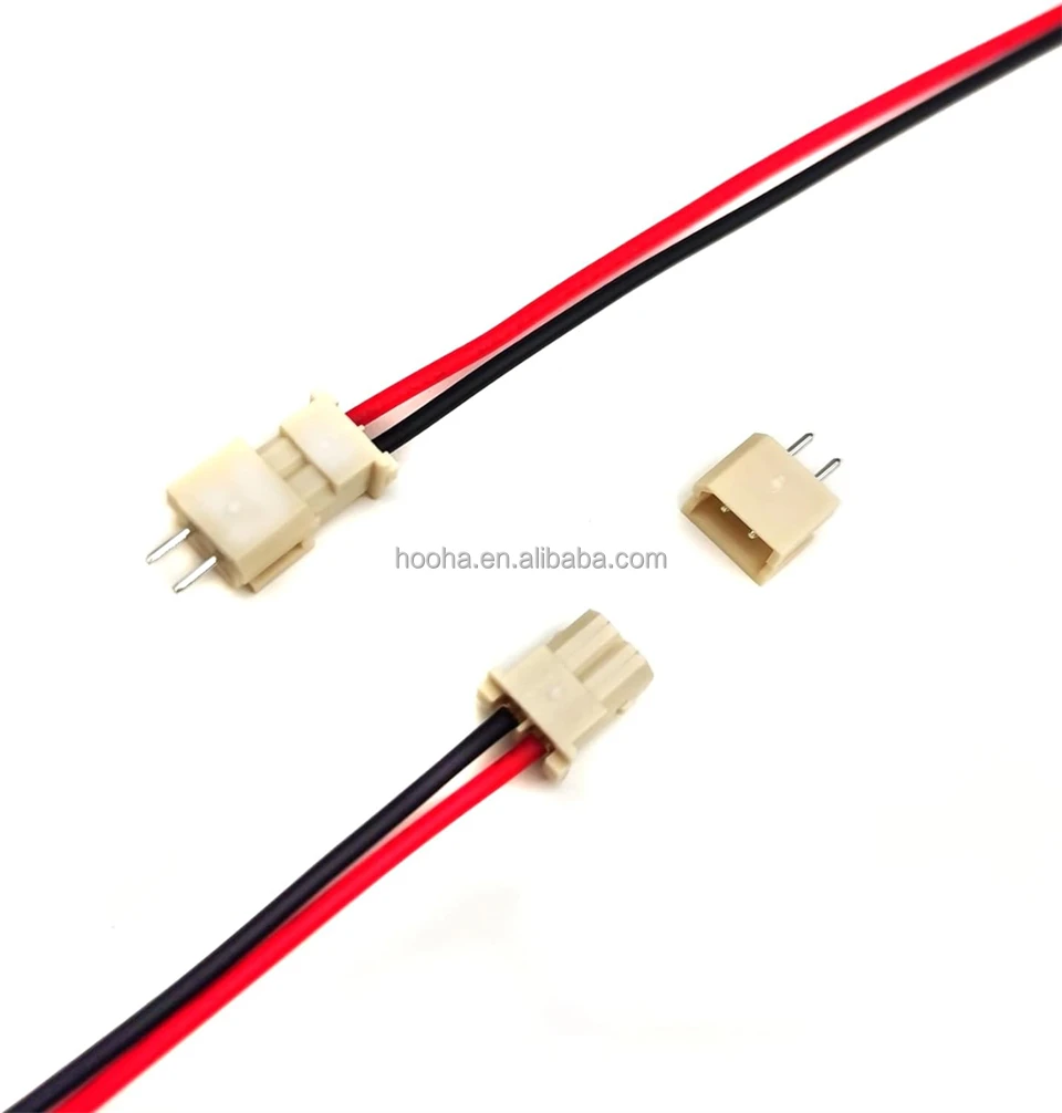 Custom Molex 5264 2-Pin Electronic Connector Set with Nylon Insulation ...