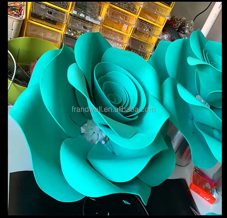 Life Size Animatronic Artificial Plant Simulation Flower Light For Mall ...