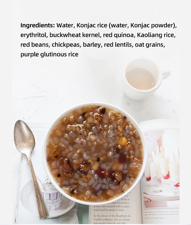 OEM Chinese Traditional Thick Rice Congee - Low Carb Porridge
