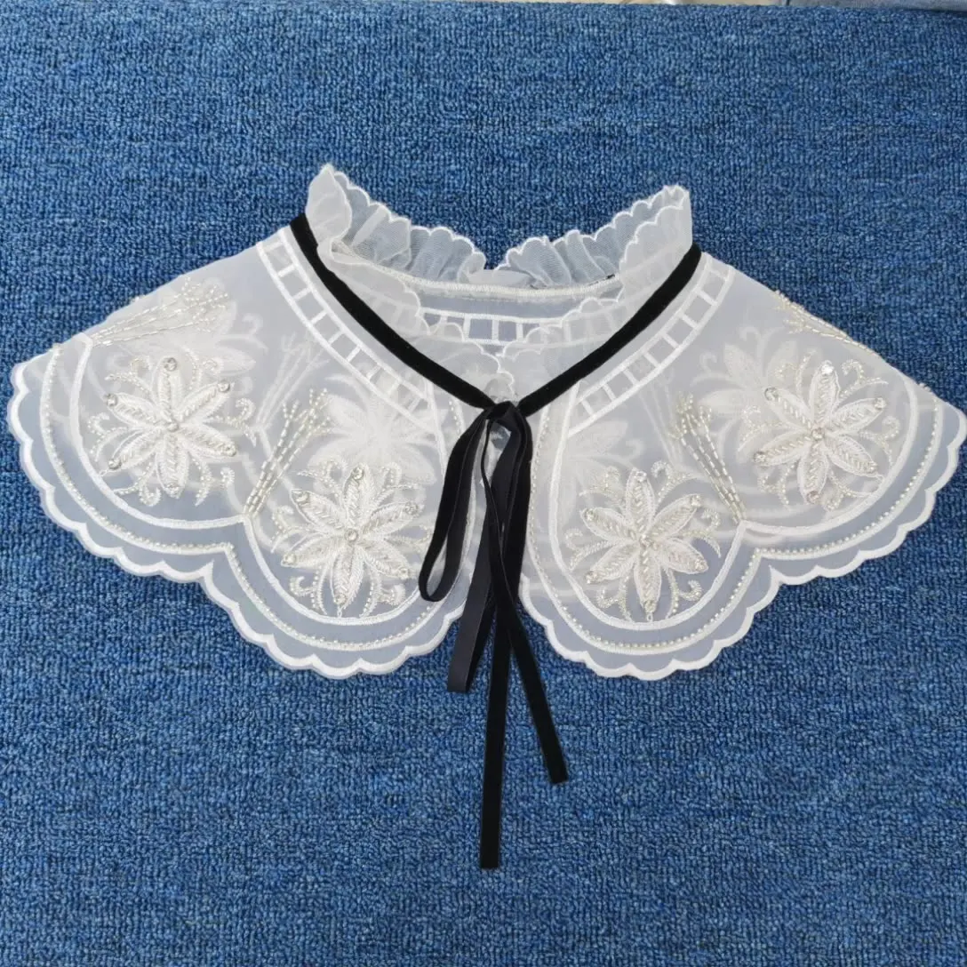 Handmade Sequin Detachable Collar For Dress Decoration - Buy Detachable ...