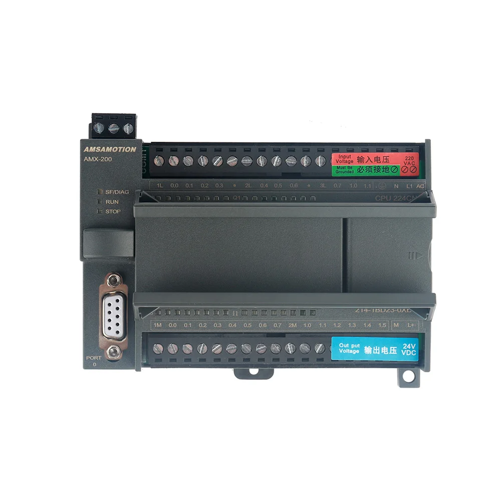 Amsamotion Plc Cpu Cpu224 Amx-214-1bd23 Di/do Relay Output85 Ppi ...