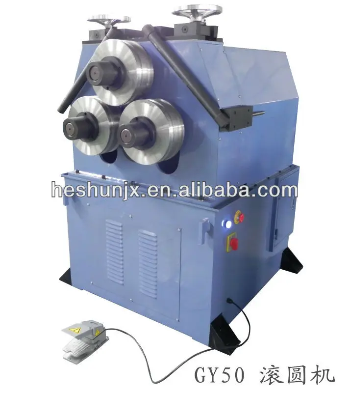 Three Rollers Pipe Bending Machine Rolling Pipe Bender For Sale - Buy ...