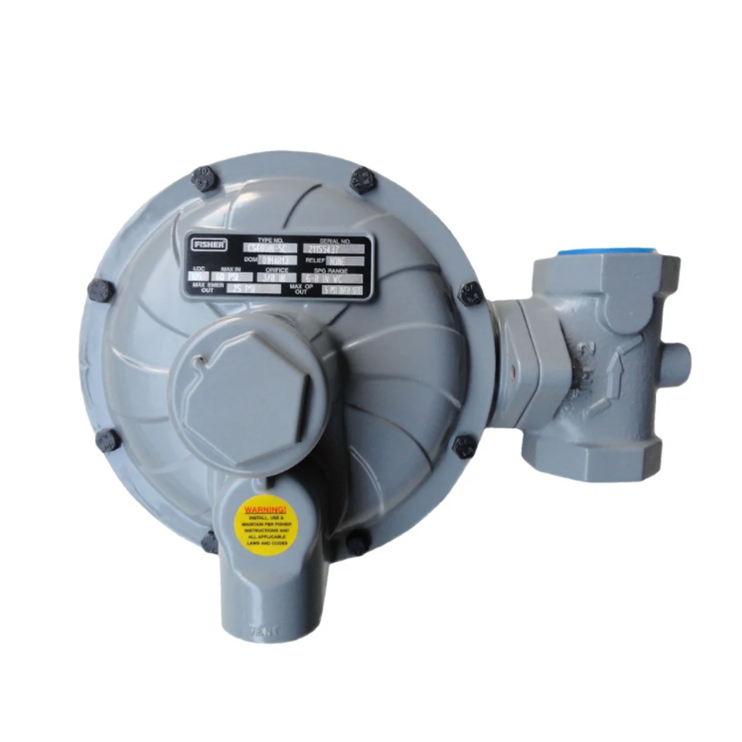 Fisher CS400IN High Pressure Hydrogen Commercial Regulators Industrial ...