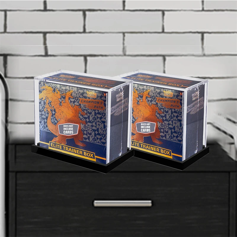 Acrylic 151 Elite Trainer Box Etb Upc Bb Yugioh Display Pokemon Mtg Tcg ...