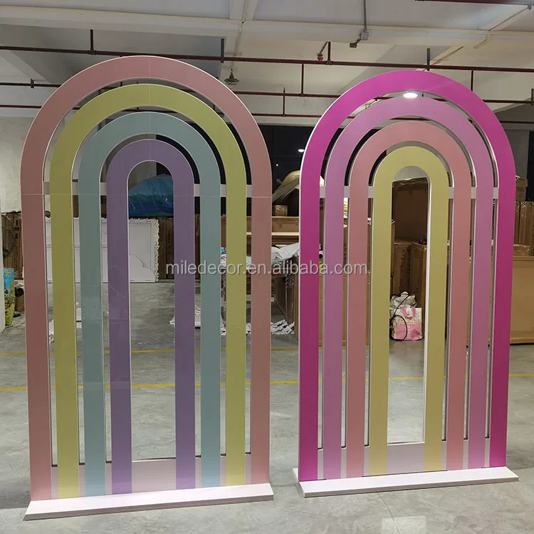 Acrylic Wedding Backdrop Stand - Elegant Event Display