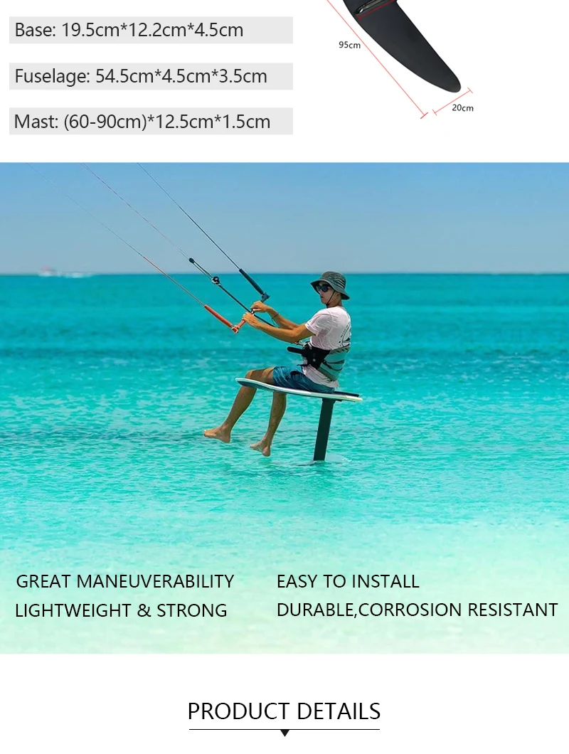 Interchangeable F11 F15 Carbon Electric Hydrofoil Surfboard for Ocean ...