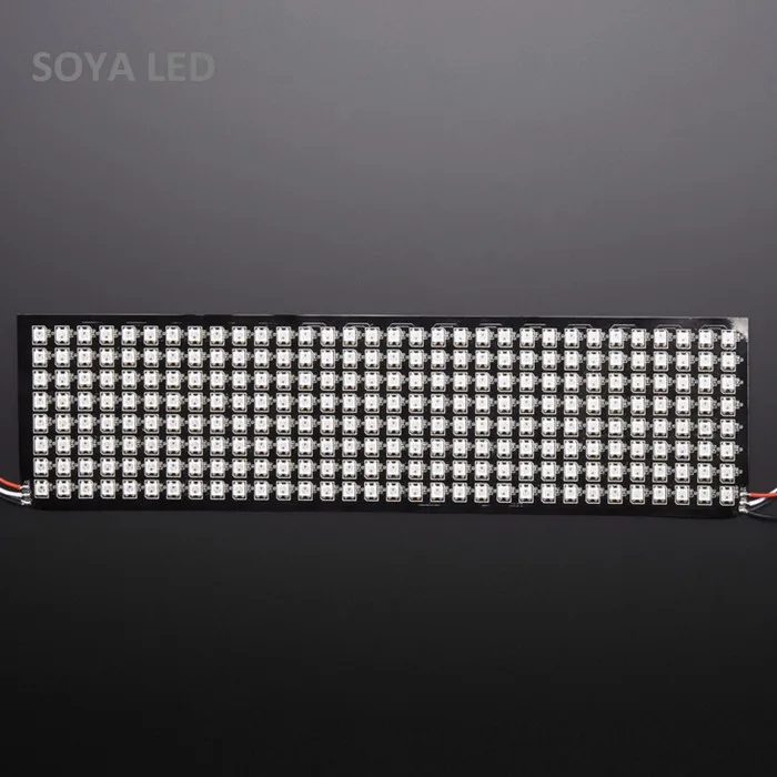 Flexible Ws2812 Ws2812b Smd Rgb Led Matrix Panel - Buy Ws2812 Matrix ...