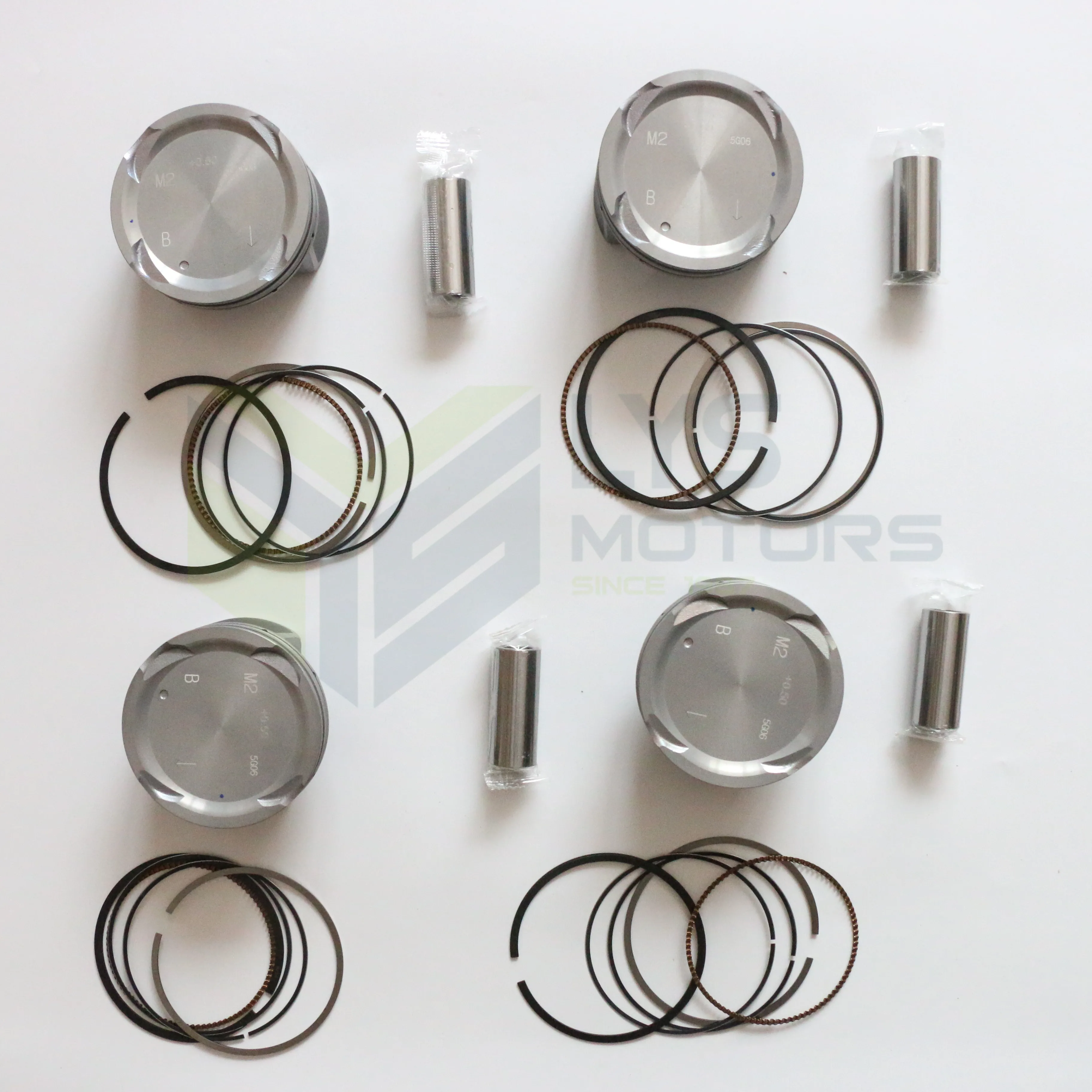 Piston Kit for Hyundai YD 2.0L STD 025 050 - Durable & Efficient