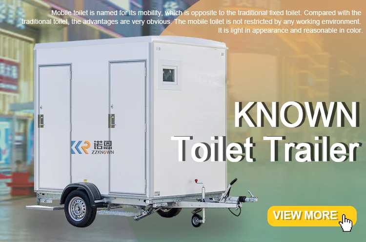 Luxury Portable Toilet Trailers - Custom Public VIP Restrooms