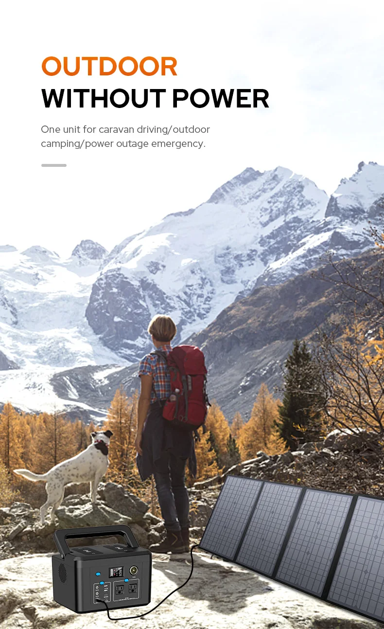 Emergency Solar Power Generator Mobile Solar Energy Portable Power ...