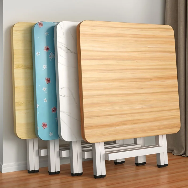 Round Folding Table Small Household Simple Outdoor Portable Stall ...