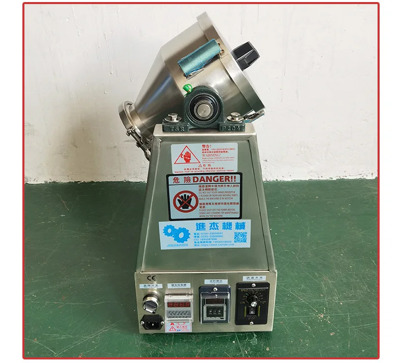 Small Dry Powder Mixer Granule Mixer 1KG 2KG 3KG Laboratory Mixer ...