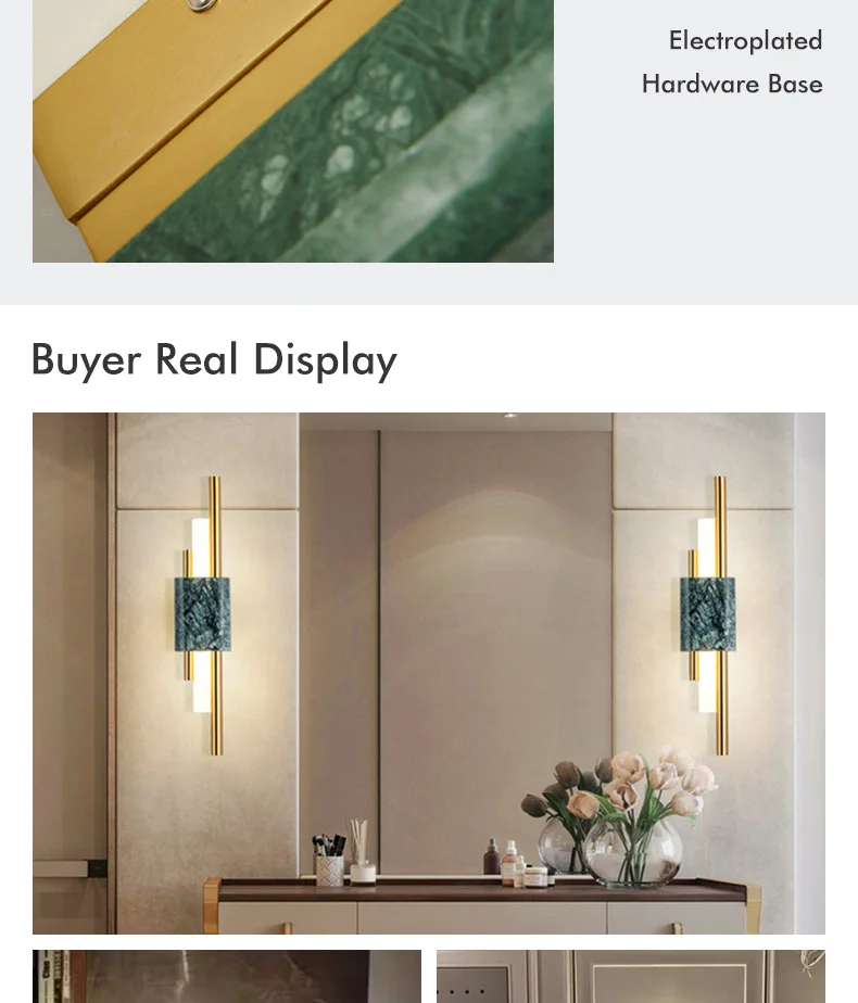 Postmodern Light Luxury Living Room Background Wall Lamp Hotel Aisle ...