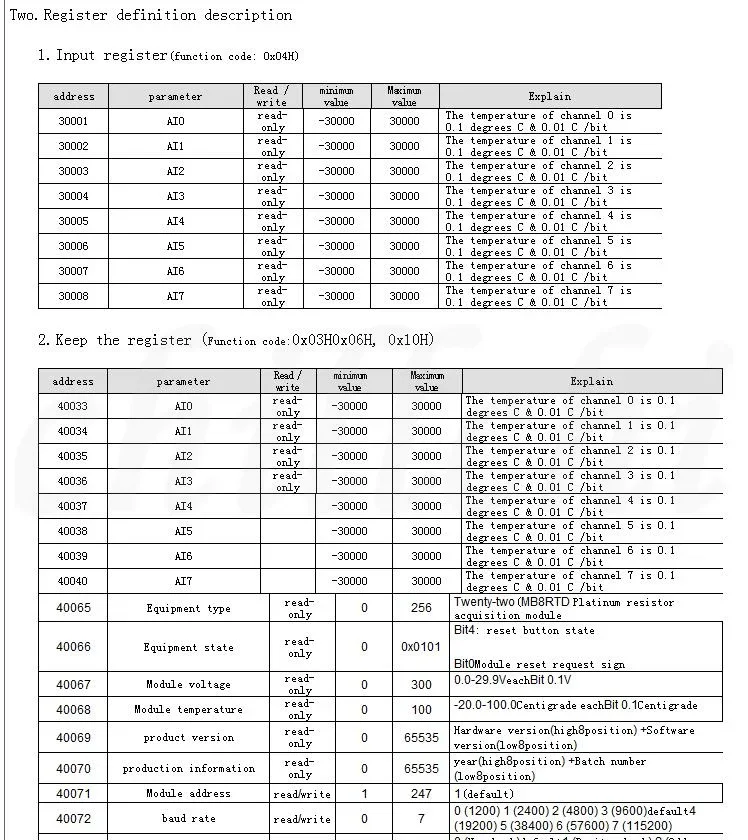 PT1000 PT100 8 Way Platinum Resistance RTD High Precision Temperature ...