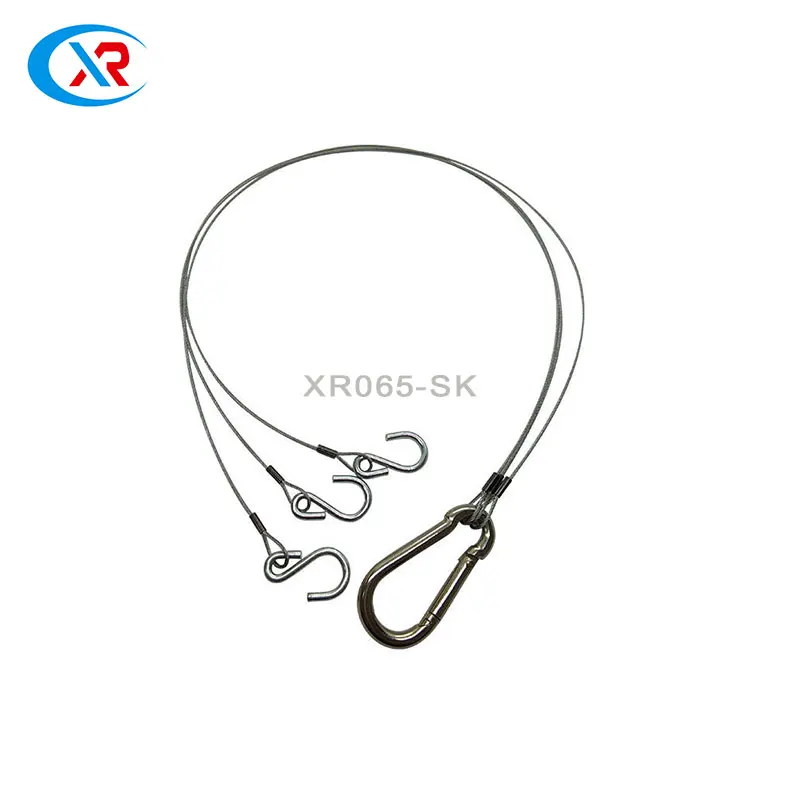 Adjustable Ceiling Mounted Swivel Joint Gripper Wire Rope Suspension ...