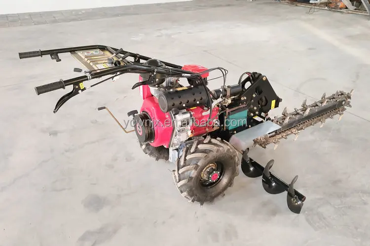 Ditching Machine Trencher Wire And Cable Trencher Machine Mini Self ...