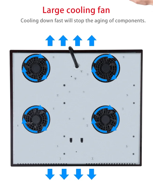 CE EMC 4 Zone Induction Cooker Stove Cooker Cooktop 4 burner Induction ...