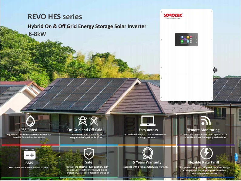 Sorotec 6KW Inverter - Efficient Hybrid Solar Solution