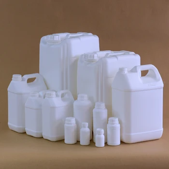Fluorinated Rectangular Plastic Bottles Chemical Packaging Bottle 25 ...