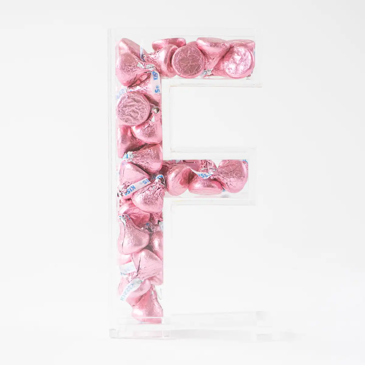 Acrylic Fillable Letters - Clear, Stylish, and Versatile
