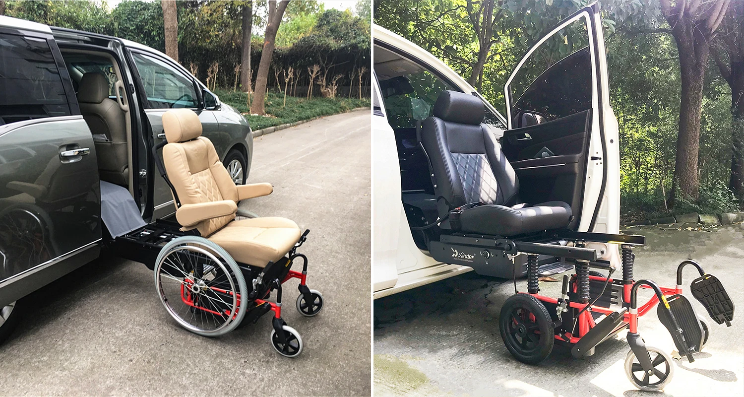Luxury Electric Adjustable Leather Seat for Disabled Users