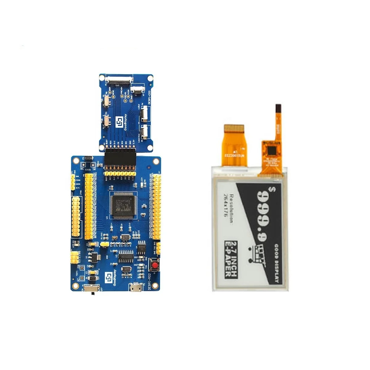 Touch Epaper 2.7 Inch 264x176 Eink Display With Touch Screen Gdey027t91 ...