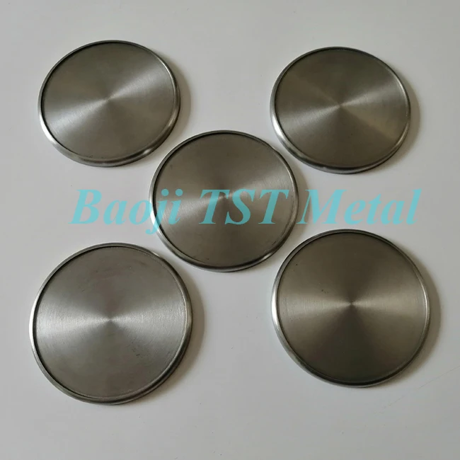 Titanium Disks - High Purity GR1, GR2, GR5, GR7, GR9, GR12