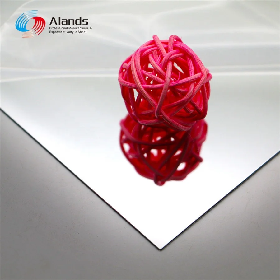 Alands Plastic 1.22m X 2.44m Gold Acrylic Mirror Silver Plexiglass ...