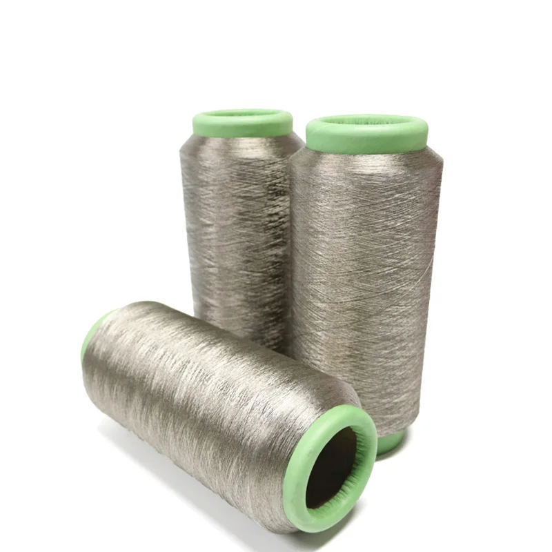 Silver Fiber Yarn Disinfect Anti-static Antiradiation Shielding ...