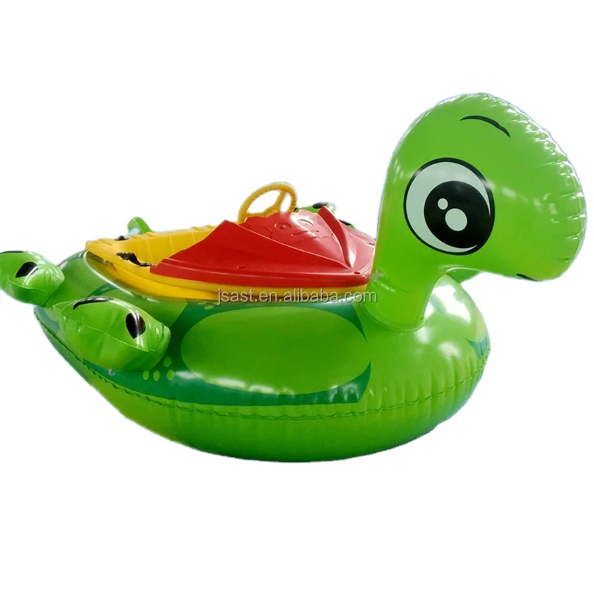 UFO electric bumper boat Baby inflatable pool bumper transparent ...