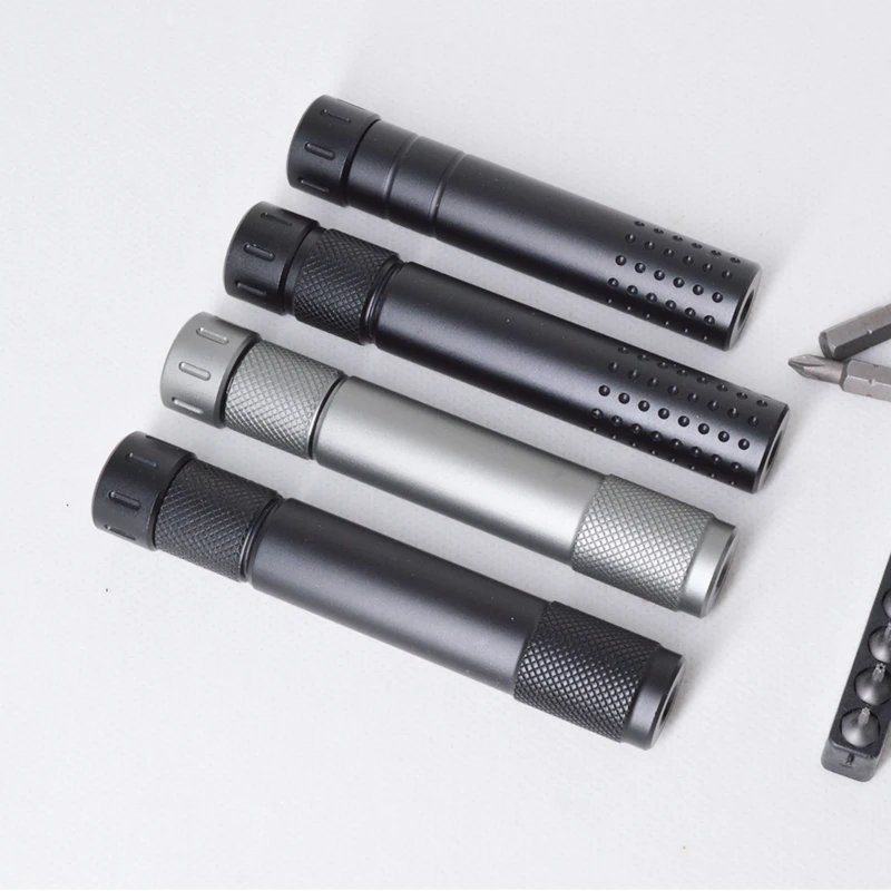 Multi-purpose Screwdriver Sealed Compartment Aluminum Alloy Precision ...